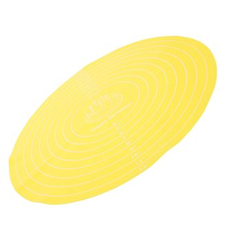 Garneck Silikon Backmatte Rund 30cm Hitzebest&auml;ndig mit Messskala Teigausrollmatte und Sauerteig G&auml;rmatte rutschfeste K&uuml;chenunterlage f&uuml;r Backen und Teigbearbe