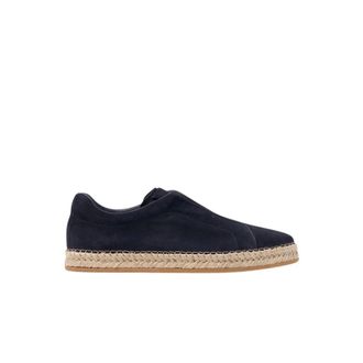 Scarosso Homme, Chaussures, Bleu, Taille: 43 EU Thiago Espadrilles en Daim Bleu