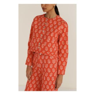Maria de la Orden Veste Dean Fleurs Maria de la Orden