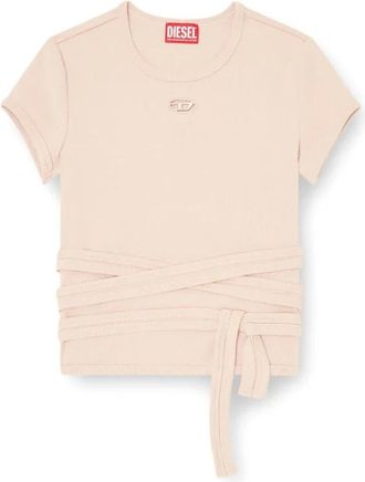 Diesel Femme, Tops, Rose, Taille: 40 FR T-Bunny-Tail S1 T-shirt