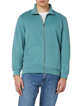 s.Oliver Sweatjacke mit Stehkragen