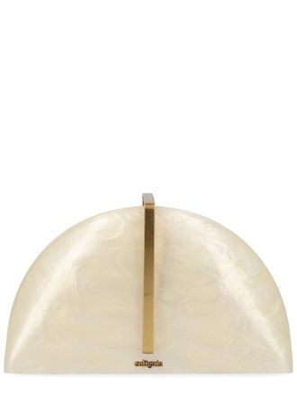 Cult Gaia Womens Clutch Laguna Ivory Acrylic Bags