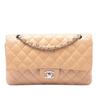 Chanel Pre-owned Vintage Double Flap Shoulder Bag - - Pre-owned - Damen - Beige - ONE SIZE