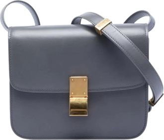 Celine Sac Bandouli&egrave;re Classique Pre-owned - Femme - Pre-owned - Bleu - Taille: ONE Size