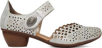 Rieker Halbschuhe 43753-90 Silberfarben