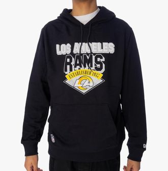 New Era NFL Team Graphic Hoody Losram Nvywhi Los Angeles Rams