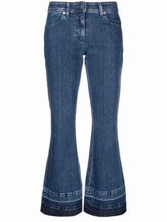 Versace jean court &agrave; patch logo - Bleu