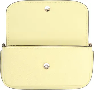 Michael Michael Kors Womens Shoulder Bag Nolita Yellow Cow Leather