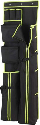 WENKO Wenko Teile Organizer, Aufbewahrungstasche, 11 Taschen, Werkzeuge, Gartenger&auml;te, in T&uuml;r einh&auml;ngen, 100% Polyester, 38 x 122 x 7 cm