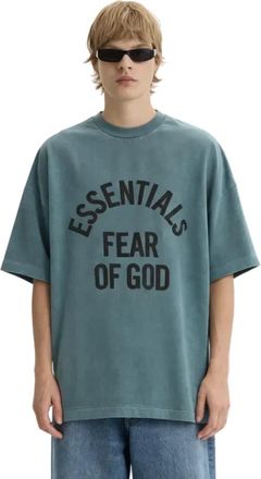 Fear of God Homme, Tops, Vert, Taille: 2XL Campus 90s Short Sleeve Tee