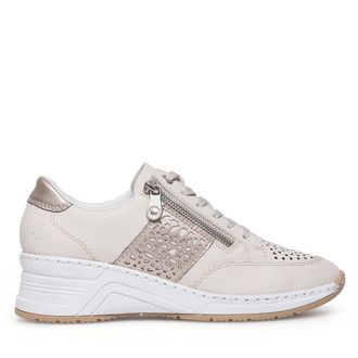 Rieker Sneakers Rieker N4344-60 Écru