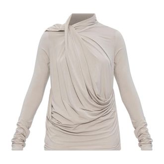 Entire studios Draped top - - Blouses & Shirts - Damen - Grau - 2XS
