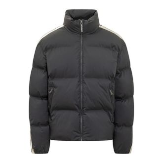 Palm Angels Homme, Vestes, Noir, Taille: 2XL Classic Logo Track Down Jacket