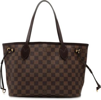 Louis Vuitton Shopper - Damier Ebene Neverfull PM - Gr. unisize - in Braun - f&uuml;r Damen