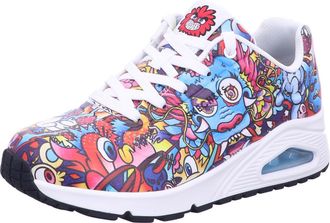 Skechers UNO Color Doodle Damen Sneakers, EU 40