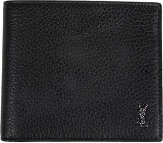 Saint Laurent Tiny Cassandre Eas/West Wallet