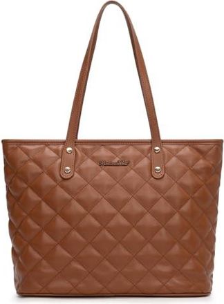 Montana West Grand sac fourre-tout pour femme - Sac &agrave; main tendance - Sac &agrave; bandouli&egrave;re pour femme, marron
