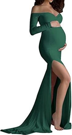 Generic Robe de Maternité pour Séance Photo - Robe de Grossesse Shooting Photo - Robe de Maternité Shooting - Robe de Grossesse Photographie - Robe Femme Ence