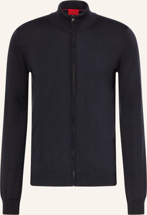 HUGO BOSS Hugo Strickjacke San Jorge blau