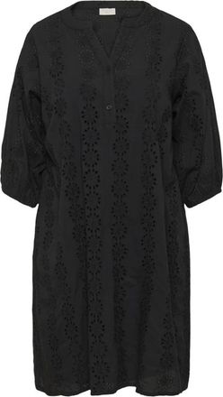Kaffe Curve Femme, Robes, Noir, Taille: 38 FR Robes Courtes