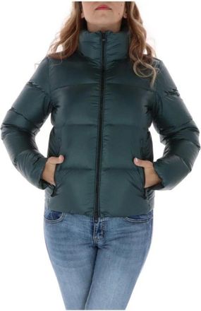 RefrigiWear Femme, Vestes, Vert, Taille: 36 FR Bicolor Nylon Shell Jacket