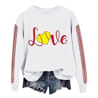 Generic Sweat-shirt pour femme - Imprim&eacute; graphique britannique - Haut surdimensionn&eacute; - Col rond - Manches longues - Automne - Hiver - D&eacute;contract&eacute; - Confortabl