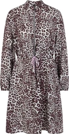 Marc Cain Kleid mit Leopardenmuster - - Dresses - Damen - Mehrfarbig - S