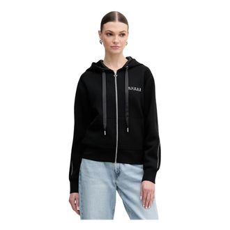 Guess Kapuzenpullover mit Applikation - - Sweatshirts & Hoodies - Damen - Schwarzk - M