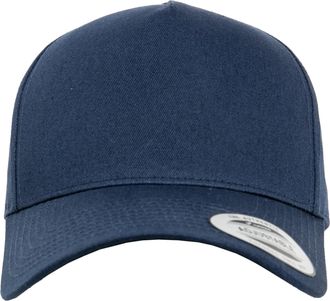 Flexfit Kappe 5-Panel Curved Classic Snapback, Navy, One Size, 7707