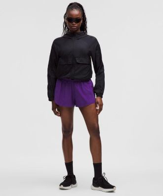 lululemon Short de course Shake It Out taille haute pour Femmes - 6 cm - Violet/Violet - Taille 2XS