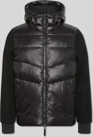 Calvin Klein Pufferjacke mit Strickeins&auml;tzen