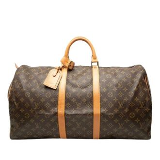 Louis Vuitton Pre-owned Keepall 55 - unisex - Pre-owned - Brun - Taille: ONE Size