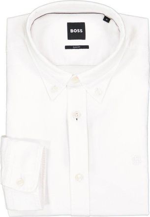 HUGO BOSS Herren Hemd wei&szlig; Oxford
