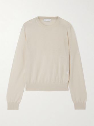 Wardrobe.NYC Pull En Laine - Blanc cassé