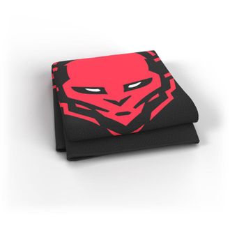 Diablo Diablo Kuscheldecke Tagesdecke Wohndecke Decke Gaming Weich Warm 150 cm x 180 cm, Farbe: Schwarz-Rot
