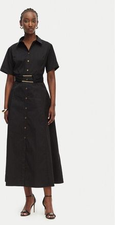 Guess Hemdkleid G6GK44 W1923 Schwarz Regular Fit