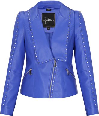 Faina Jacke Frauen Blau