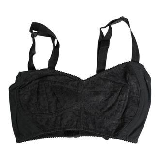 Dolce & Gabbana Femme, Sous-v&ecirc;tements, Noir, Taille: 36 FR Bustier Top