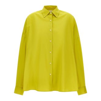 Dries Van Noten Casia Shirt - Femme - Blouses et Chemises - Vert - Taille: 36 FR