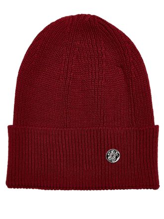 Tazzio Beanie M&uuml;tze f&uuml;r Herren und Damen Unisex Wollm&uuml;tze Strickm&uuml;tze Winter A500 (Bordo)