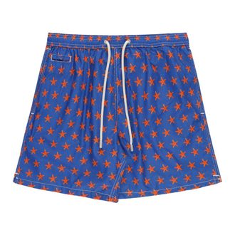 Saint Barth Homme, Maillots de bain, Multicolore, Taille: L V&ecirc;tements Mer Bleus avec Motif &Eacute;toiles