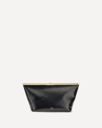 Jimmy Choo London Large Ganache Biker Leather Clutch Female UNI