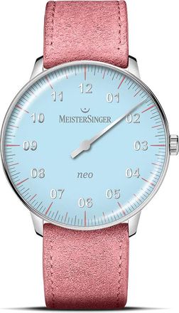 MeisterSinger Neo Special, Automatik, Hellblau Damenuhr S-NES924S
