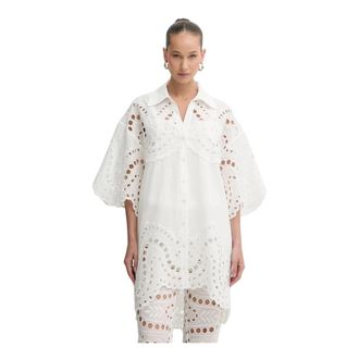 Charo Ruiz Ibiza Besticktes Hemd - - Blouses & Shirts - Damen - Wei&szlig; - S