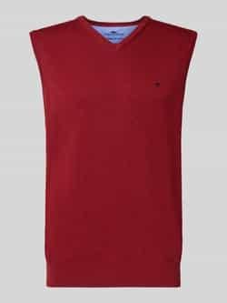 Fynch-Hatton Pullunder mit Logo-Detail Modell Slipover Superfine