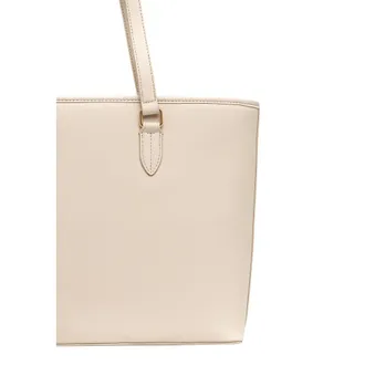 Love Moschino Logo-Embossed Tote Bag - Beige