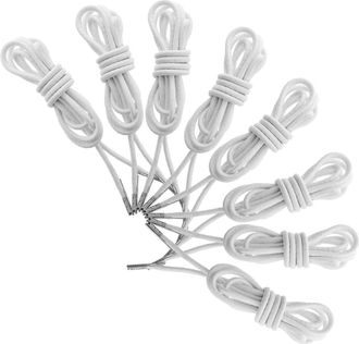 Soimiss 8 St&uuml;ck Teiliges Elastische Liegestuhl Ersatzseile Robuste Verstellbare Gummib&auml;nder f&uuml;r Garten Klappst&uuml;hle Strapazierf&auml;hige Lounge Chair Reinforcing C