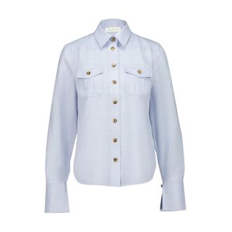 Zimmermann Damen, Blusen & Hemden, Blau, SGr&ouml;&szlig;e