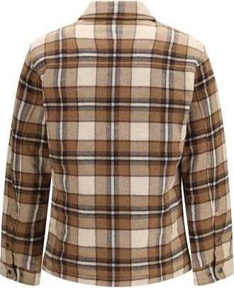 Woolrich Alaskan Check Jacket - Brown