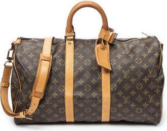 Louis Vuitton Weekender - Keepall Bandouliere 45 - Gr. unisize - in Braun - f&uuml;r Damen
